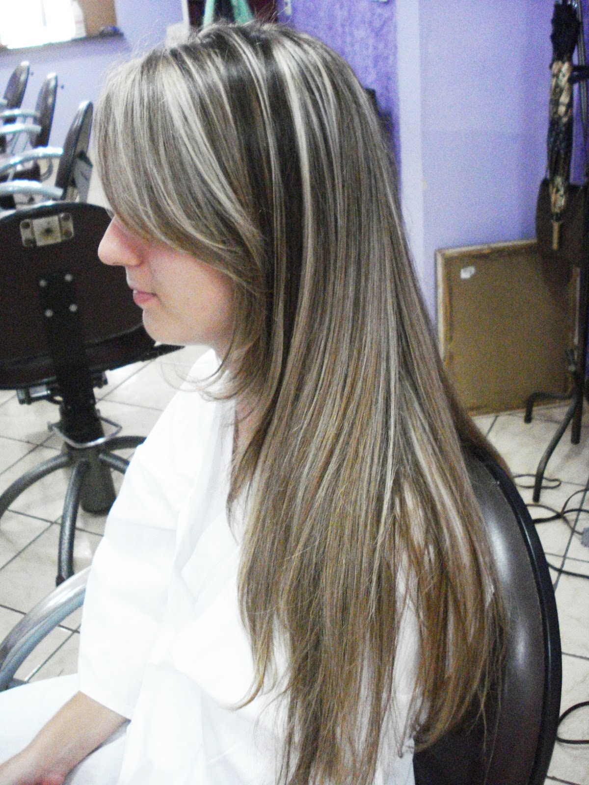 JULIO GALINZONI: COMO FAZER MECHAS MARCADAS