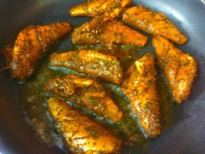 Vaniensamayalarai: Goldbond Goat Fish (Navara Meen) Stir Fry