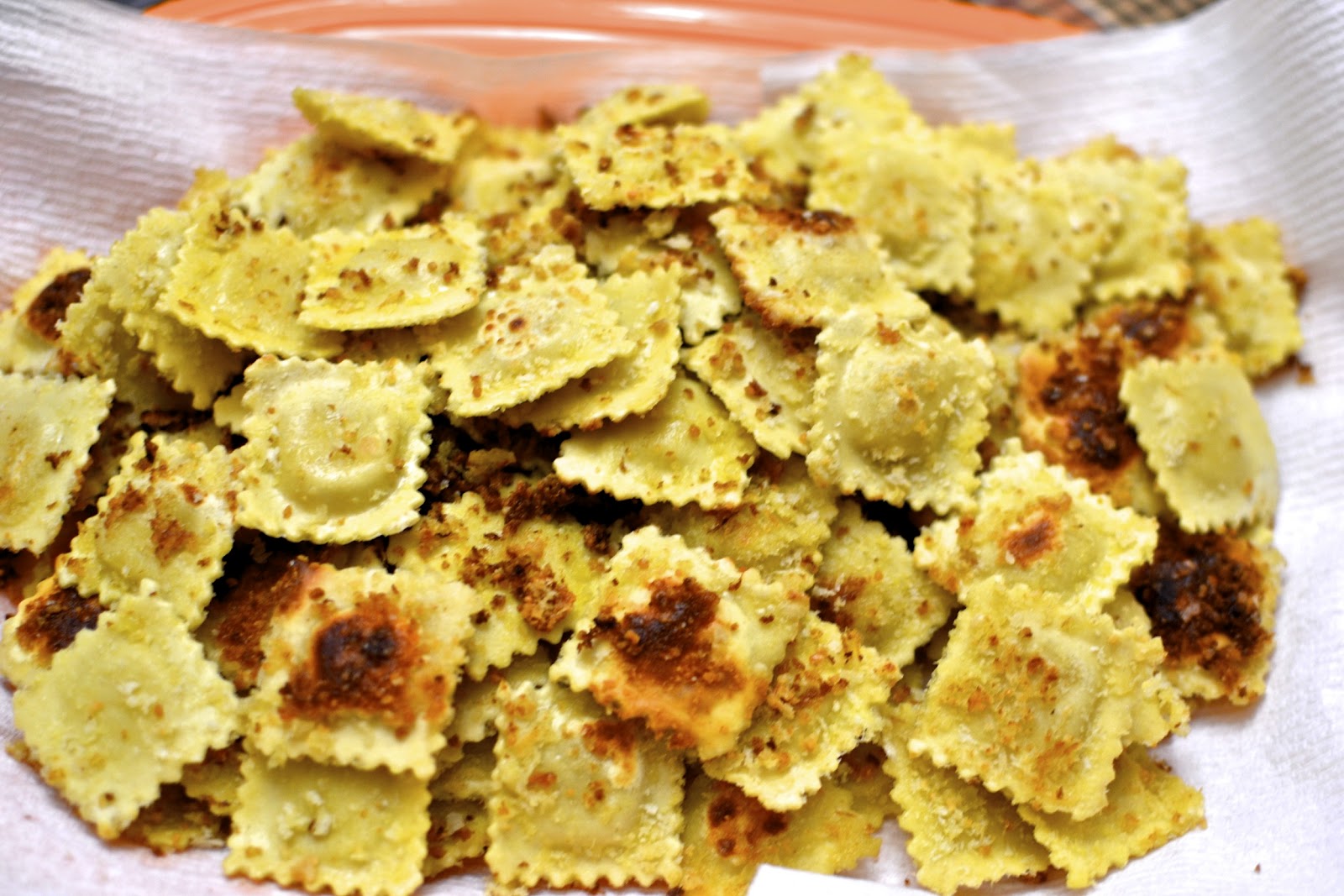 "Point-less" Meals: Toasted Cheese Ravioli