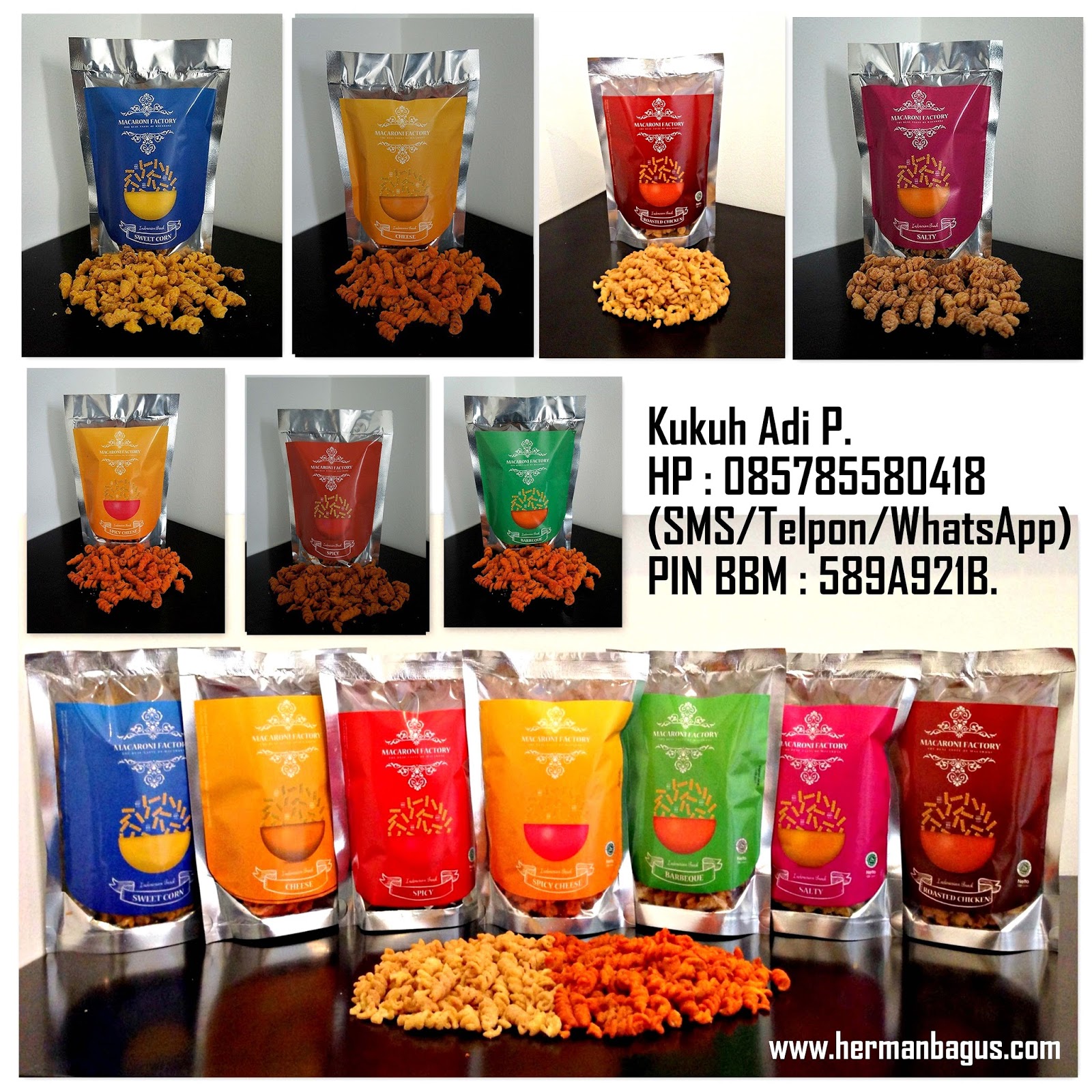 Macaroni Factory Snack Berbahan Alami Tanpa Bahan Pengawet - Student ...