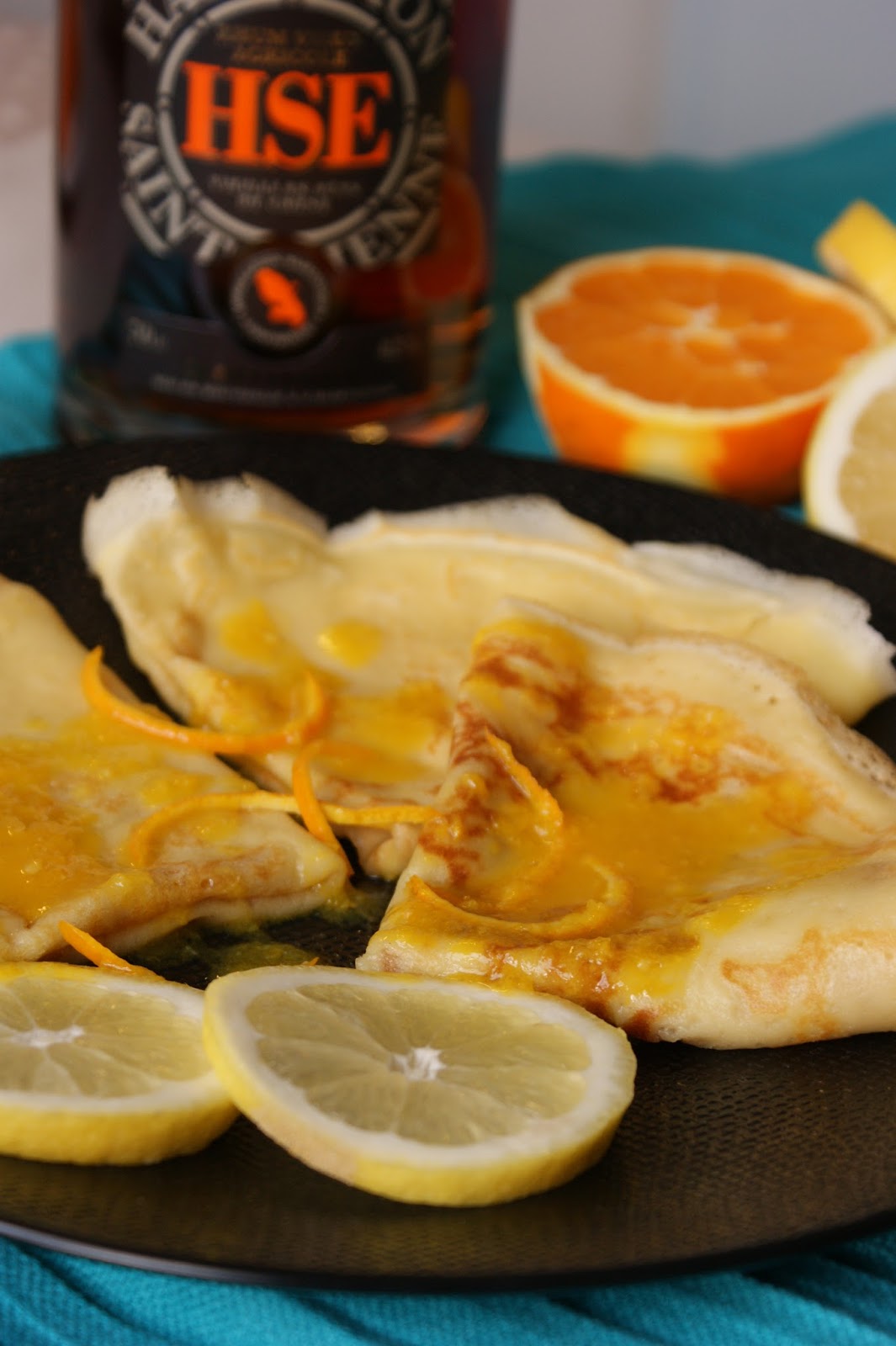 Afternoon Tea: Crêpe suzette au vieux rhum