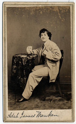 The Civil War of the United States: Adah Isaacs Menken, born June 15, 1835