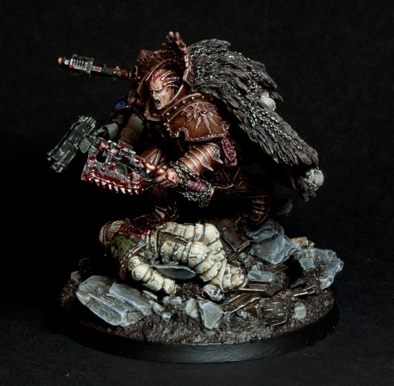 Mengel Miniatures: PAINTING: Angron Finished!