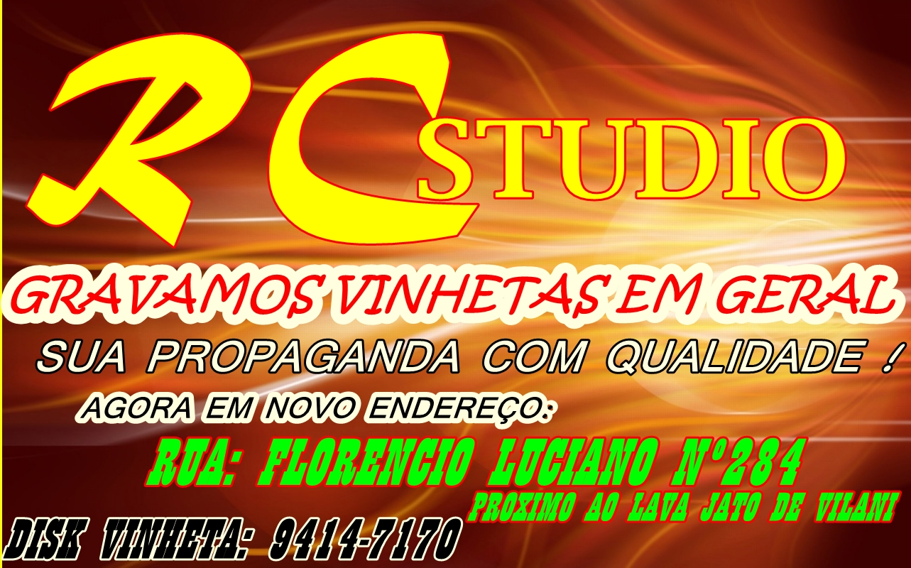 RC NOTICIAS: SÃO TOME : RC STUDIO AGORA EM NOVO ENDEREÇO