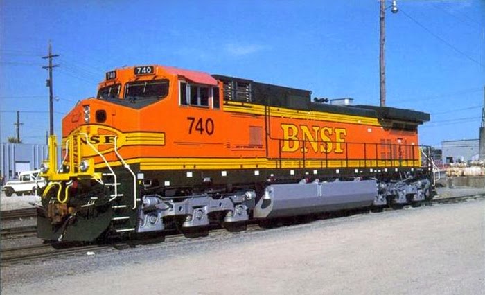 transpress nz: BNSF Railway General Electric C44-9W