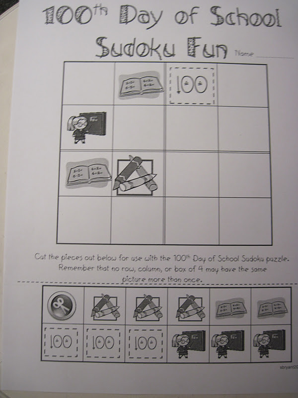 Polka-Dotty Place: 100th Day of School