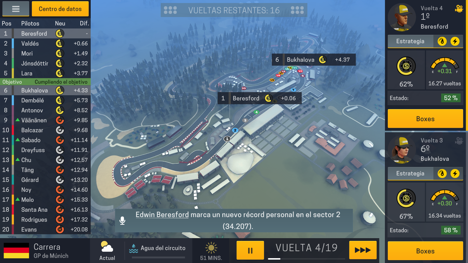 MOTORSPORT MANAGER MOBILE 2 - CARRERAS EN LA PALMA DE TU MANO | Cosas ...