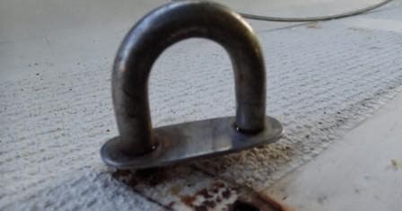 Waterways : Chain plates maintenance