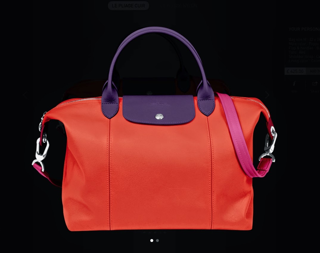 Longchamp : le pliage personalized | A Fashion Taste