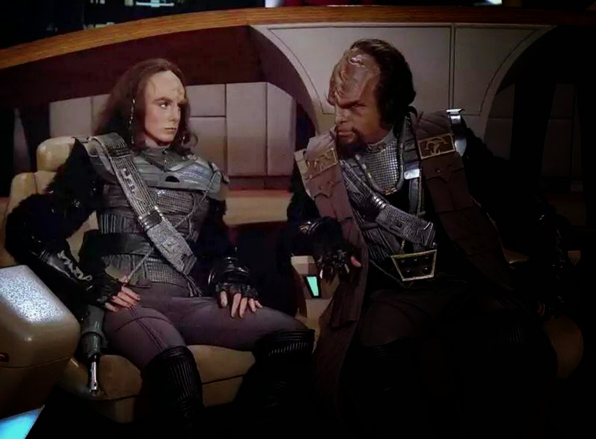 Star Trek - Sci Fi Blog.: Robert Justman's "Klingon on the Bridge"