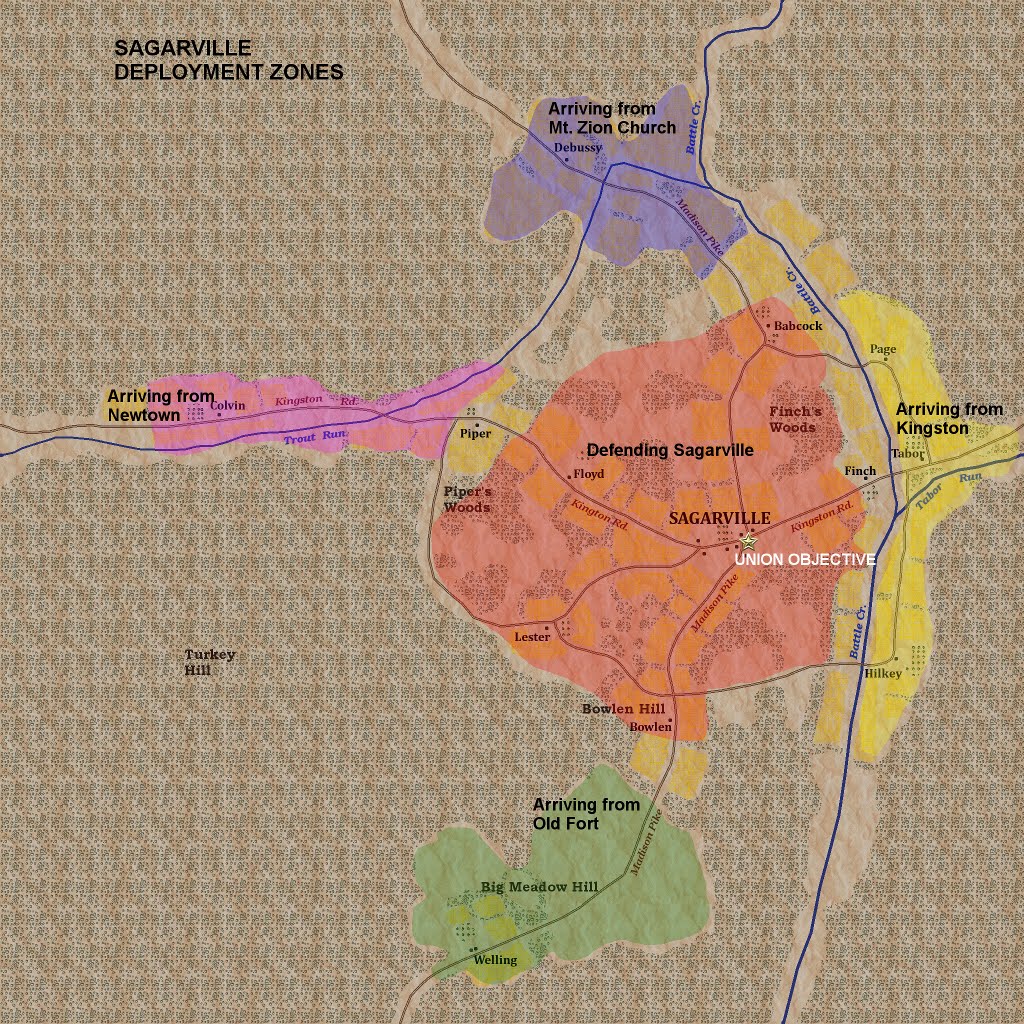 The North Branch Campaign Simulation: Front Line Deployment Maps Posted