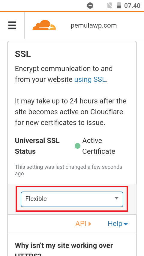 Cara Memasang SSL Cloudflare pada Domain - Kangarif.net