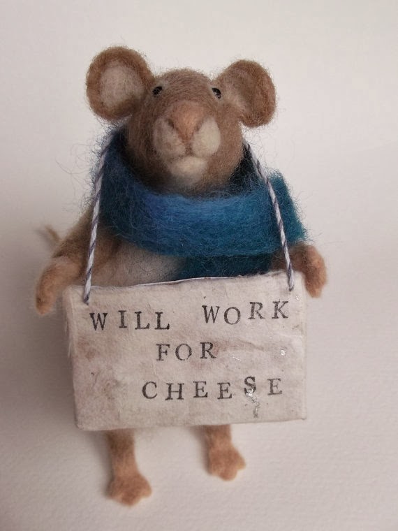 Love, Mrs Plop: Homeless Mouse Works For Cheese (Mark 2)