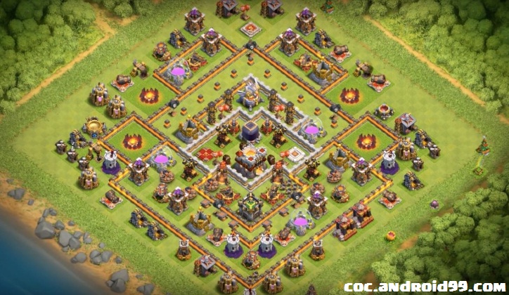 Susunan Coc Th 8 Terkuat Di Dunia - Delinewstv