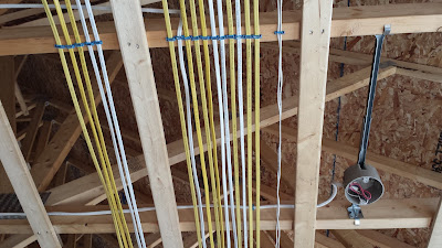 Ocean State Home: Rough Wiring Completed