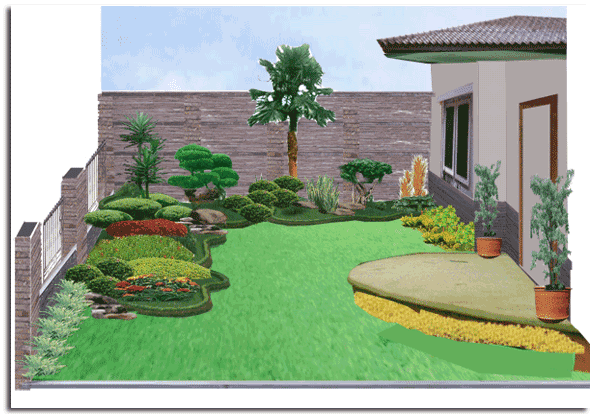 Desain Taman/Desain Landscape | E-Suprayogo Blog