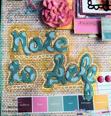 For the Love of Paper!: Challenge YOUrself #22 "Note to Self...." DREAM ...