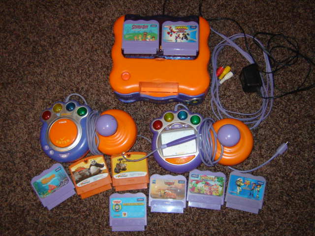 Stuff I Sell On eBay: V TECH V-SMILE Learning System w/ 9 GAMES 2 ...