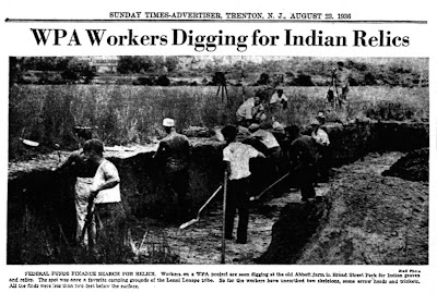 Broad Street Park Yesteryears: 1936 WPA Project