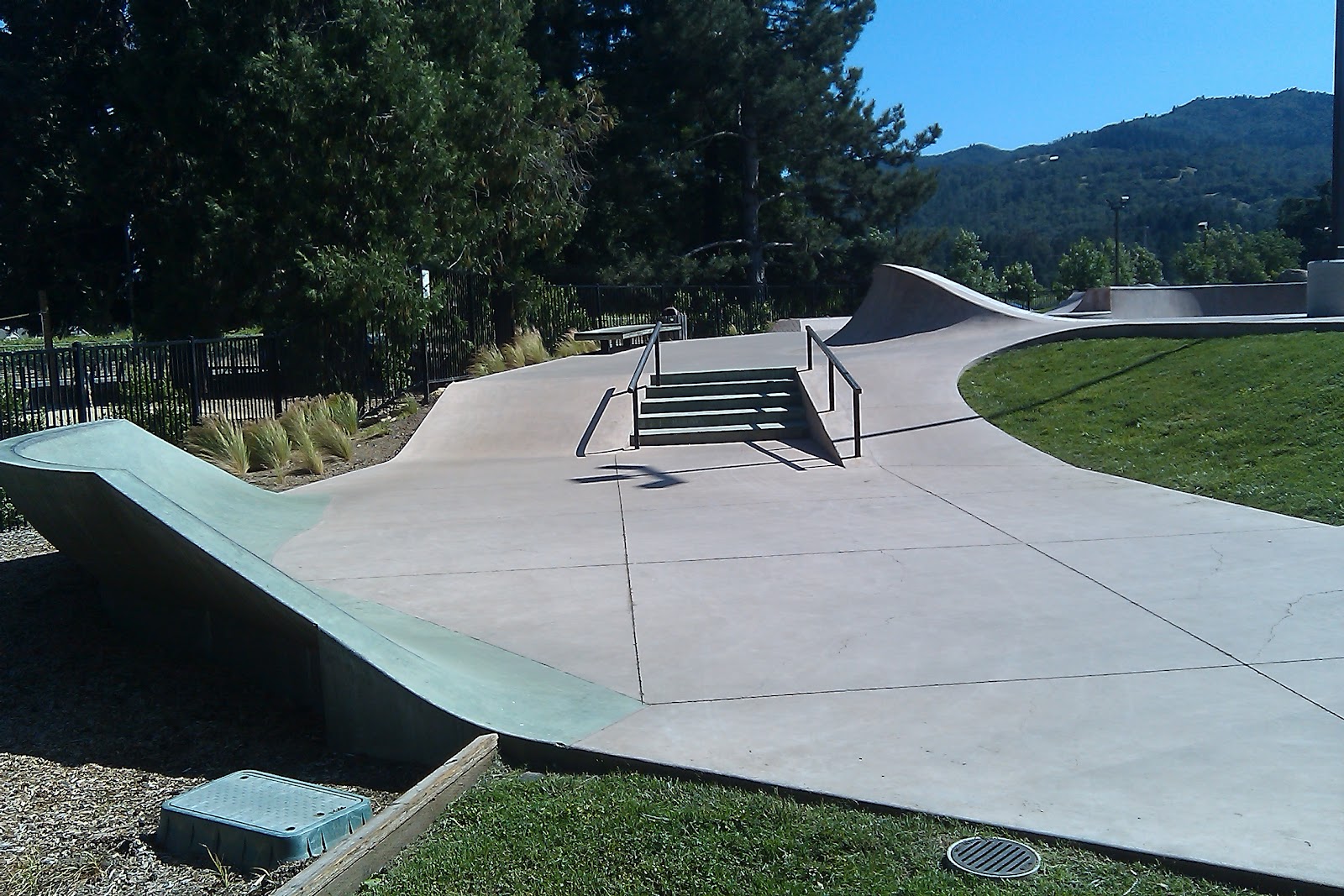 Tim's blog: St Helena Skatepark, Napa Valley, CA