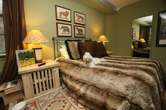 Lifestyle in Blog: Animal Print Interior : warm and cosy