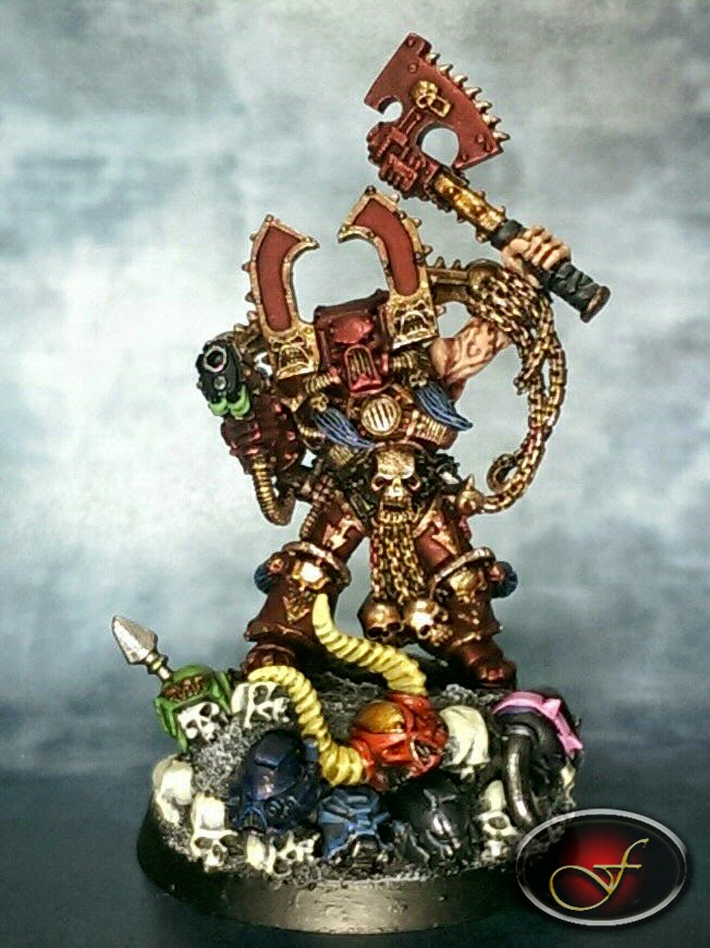 Forté Nocturnus: Completed miniature: Kharn the Betrayer