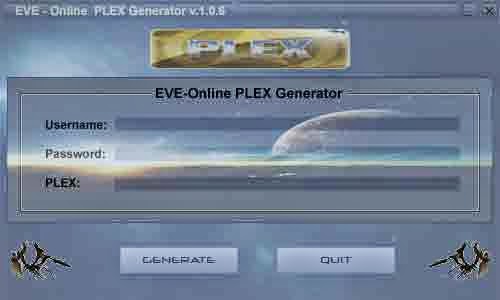 EVE-Online ISK-Generator: EVE Online PLEX & ISK Generator
