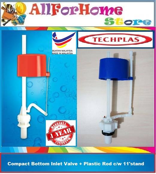 ALL FOR HOME STORE: No.1154 TECHPLAS Compact Bottom Inlet Valve ...