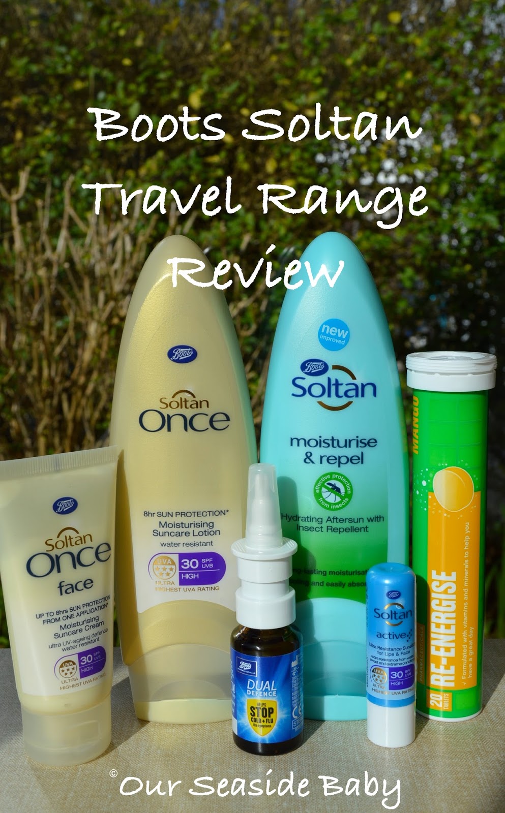 Boots Soltan Travel Range Review | Polly and Pip
