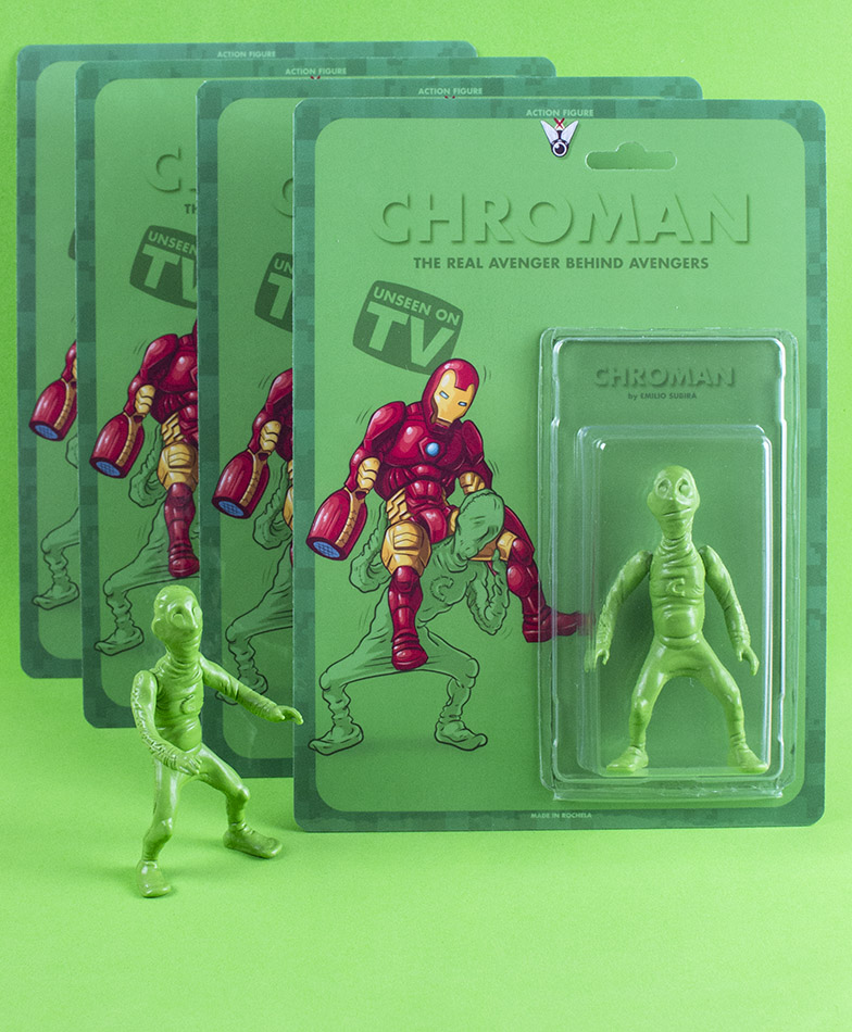 Introducing the real Avenger behind Avengers: CHROMAN! by Emilio Subirá
