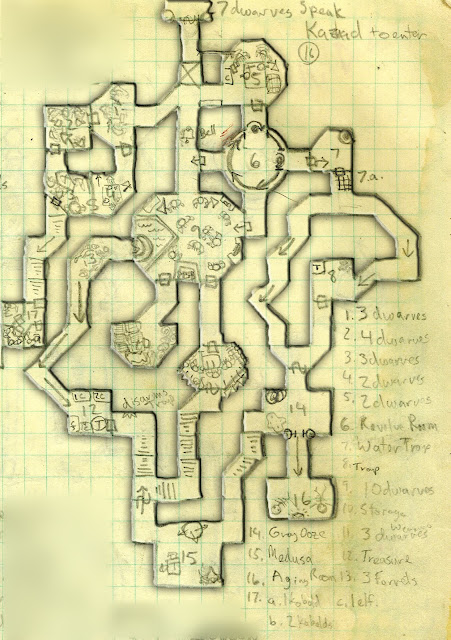 DND Maps: Dwarven Mines