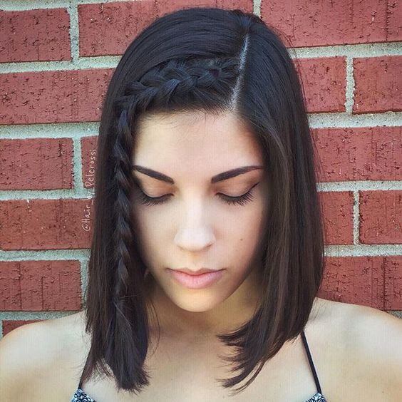 10 Trenzas para cabello corto hazlo viendo este tutorial ~ Manoslindas.com