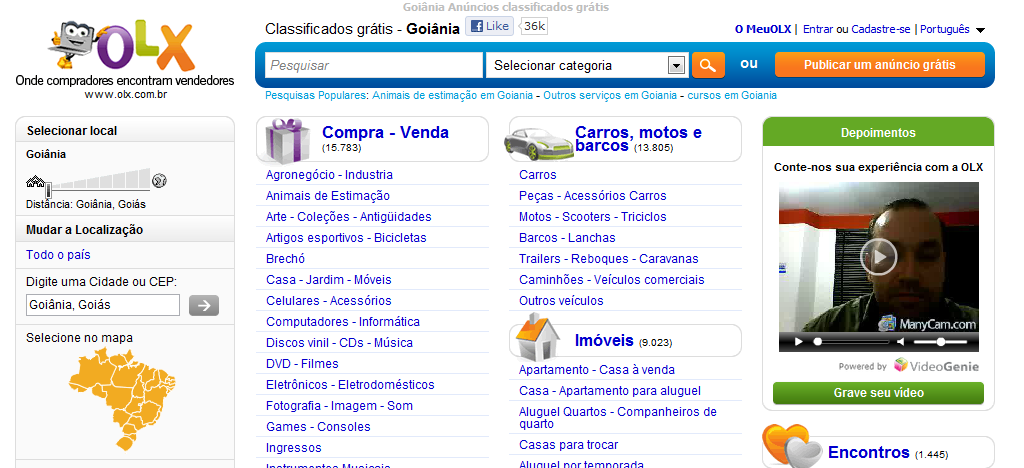 OLX GOIÂNIA CLASSIFICADOS: WWW.GOIANIA.OLX.COM.BR ~ Dicas Grátis 2020
