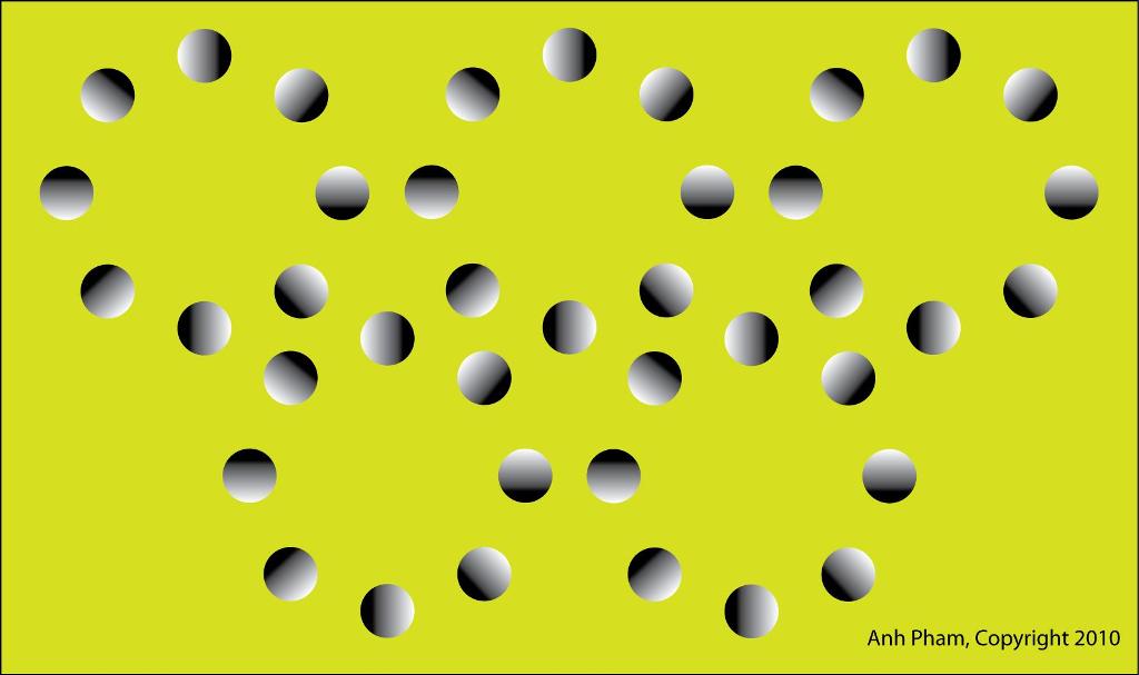 ILLUSIONS AND ILLUSTRATIONS: MOVING CIRCLES ILLUSION : MOVING SPIRAL ...