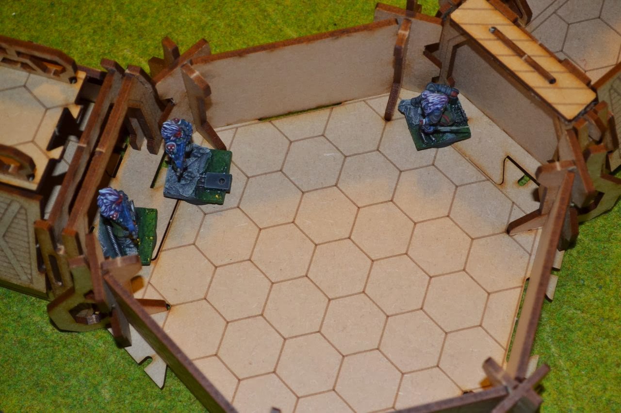 Infinity Battle-report (test game) for future Paradiso Campaign