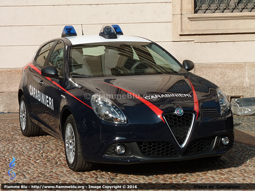 Alfa Romeo Giulia e Giulietta per i Carabinieri del NORM