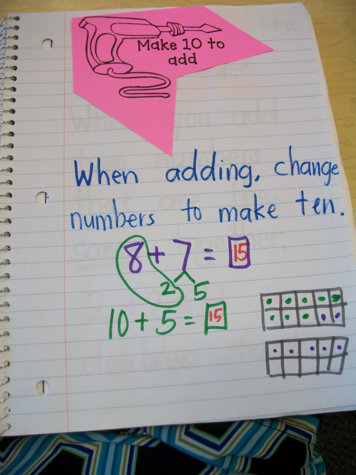 Miss Van Maren's Fantastic First Grade: Math Journal: "Tools for your ...