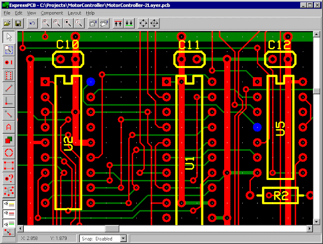 ExpressPCB : PCB design software ~ ELECTRONICS PROJECTS