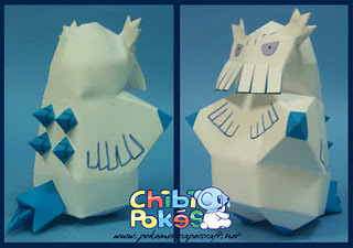 Pokemon Chibi Abomasnow Papercraft | Papercraft Paradise | PaperCrafts ...