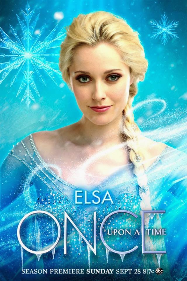 Fashion and Action: "Once Upon A Time" Gets "Frozen" Promo Poster Gallery