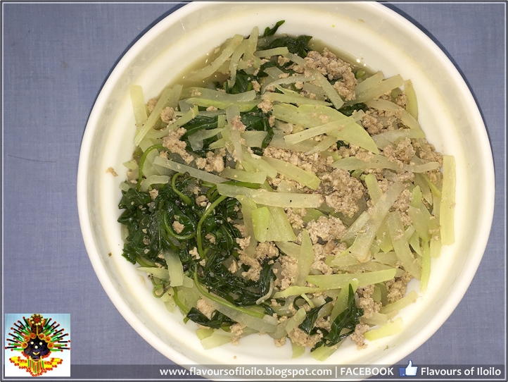 Ginisang Sayote, Talbos ng Kamote at Giniling