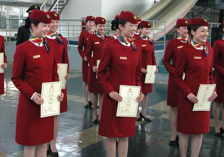 Cabin Crew Photos: Air China Flight Attendants