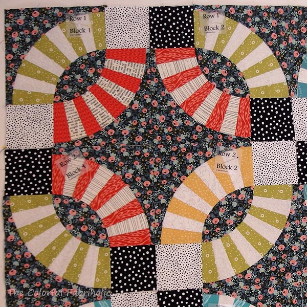 The Colorful Fabriholic: 36 Pickle Dish Blocks