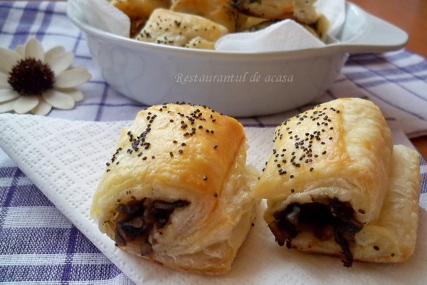Restaurantul de acasa: Mini-pateuri cu ciuperci