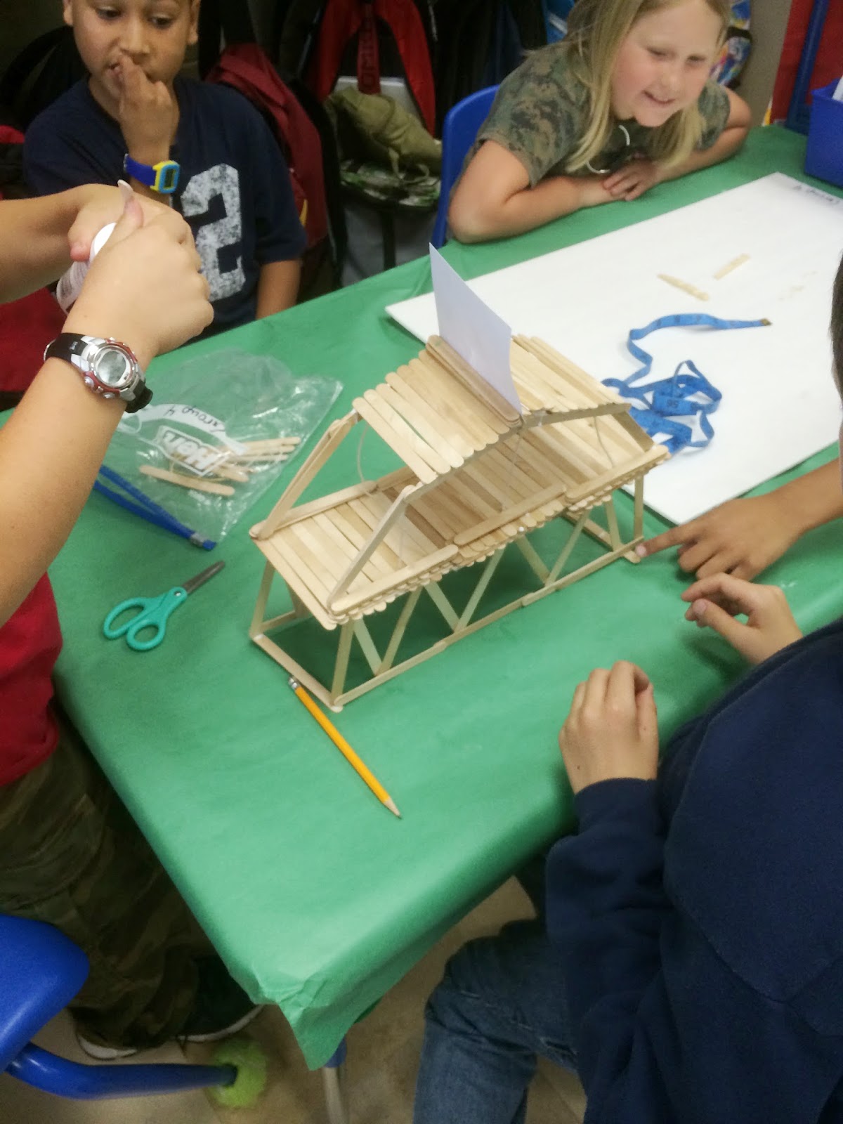Room to Bloom in 3rd Grade: Bridge Building