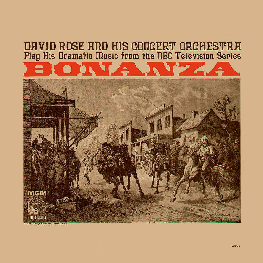 Album Cover of The Week: David Rose: Bonanza (1960)