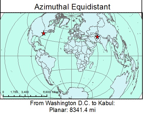 Geog 7 - Intro to GIS Labs: Lab 5: Map Projections