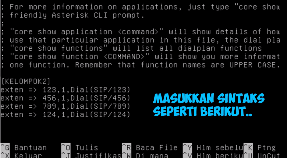 TUTORIAL INSTALASI ASTERISK DI SERVER DEBIAN DAN KONFIGURASI VOIP ASTERISK