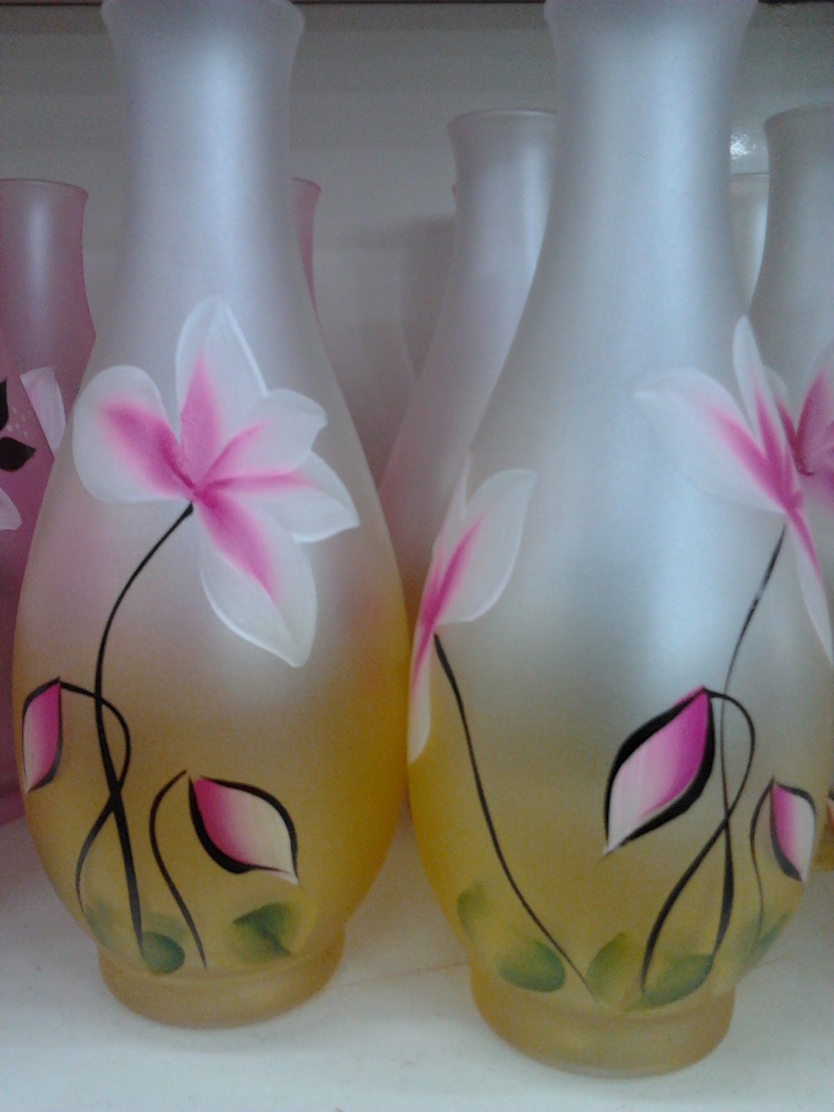 Produk Bunga - Pasu Kaca Berbagai Corak - Bahagian Satu - Pemborong Dan ...