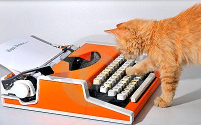 oz.Typewriter: Cats and Typewriters: Dedicated to the late Tilman Elster